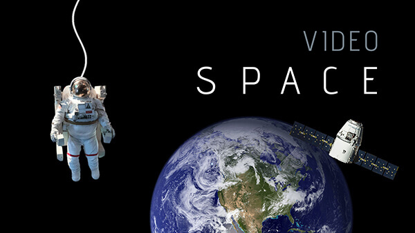 Vidéo espace | Modèles Genially